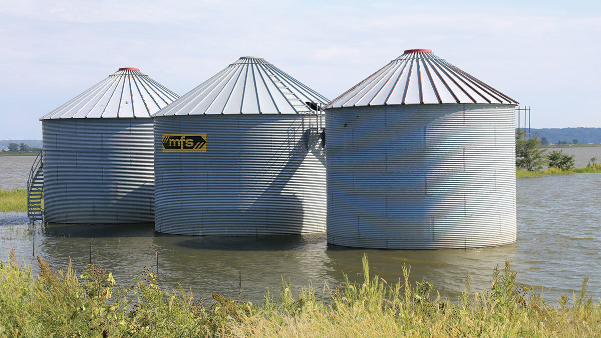 Farmer makes storage plans after flooding
