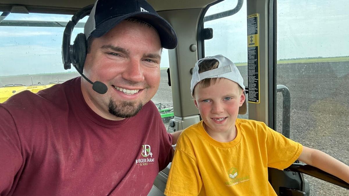 Planting wrapped up in early June at K & D Krueger Farms