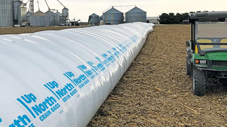 Grain storage bags offer a temporary fit