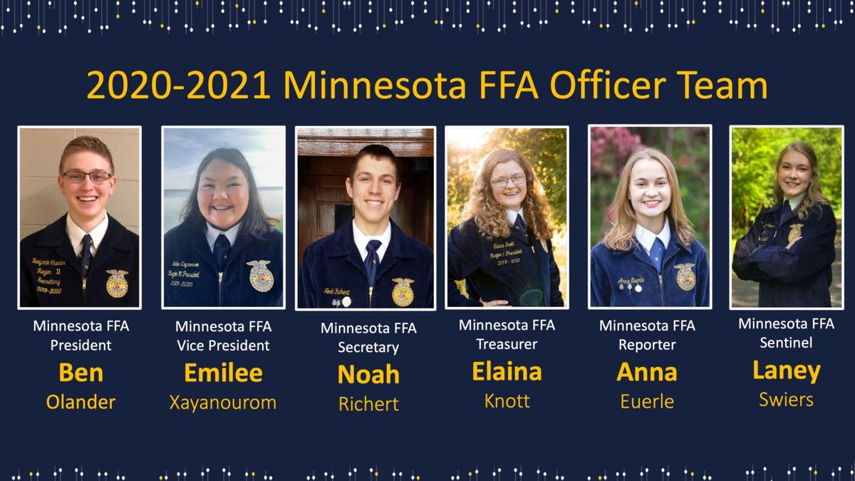Minnesota FFA announces 2020/21 officer team