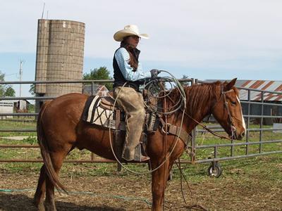 Dwight teenager is cowgirl most apparent