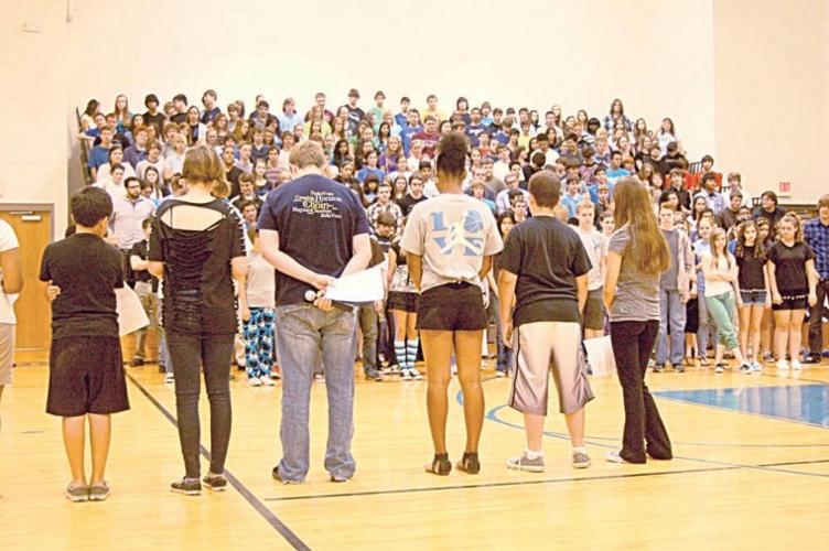 Horizon fights against bullying at school-wide assembly | Community ...