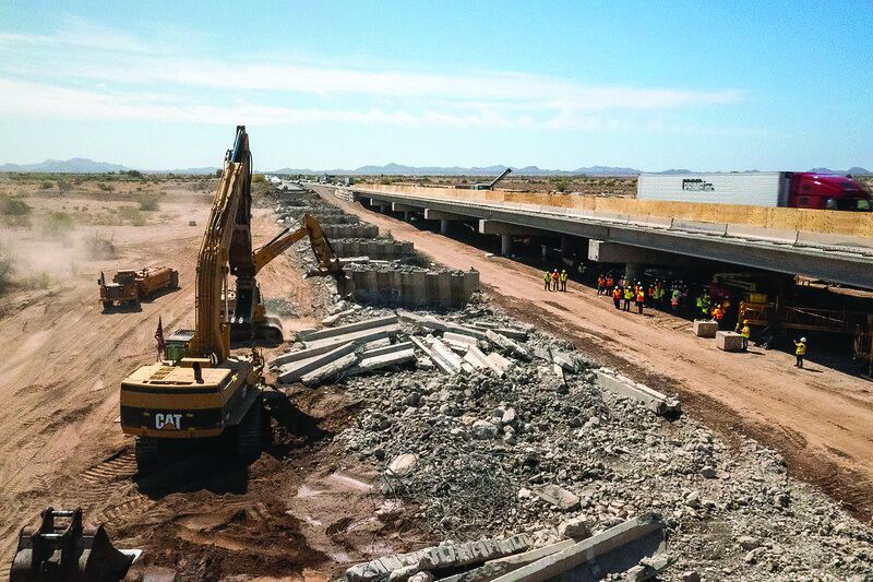 I-10 Gila River bridge project halfway there | News | ahwatukee.com