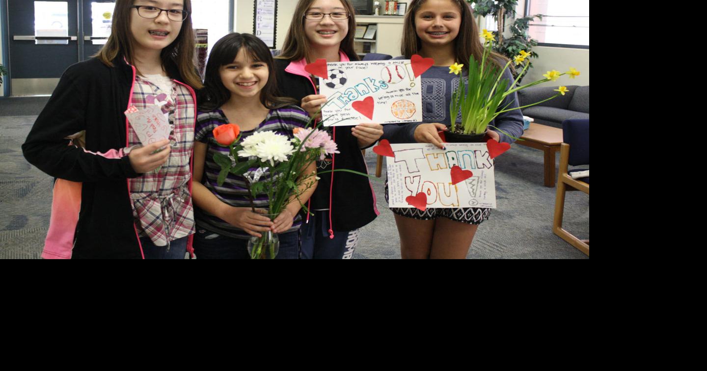 Altadeña Middle School students participate in small acts of kindness ...