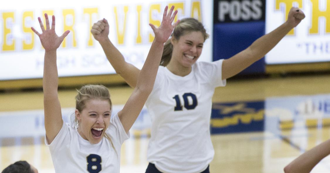 Photos: Desert Vista vs Basha volleyball | Latest Slideshows ...