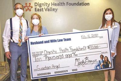 Husband-Wife Law Team honor healthcare workers | Community Focus ...