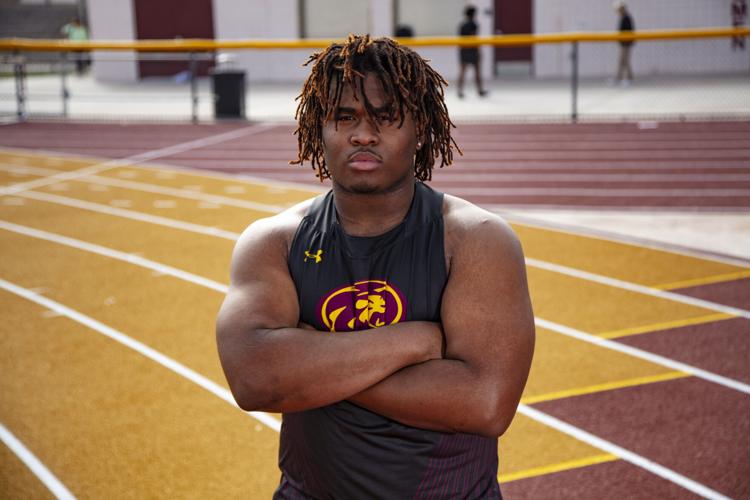 Kaleb Jones opening eyes on track with football build | Sports ...