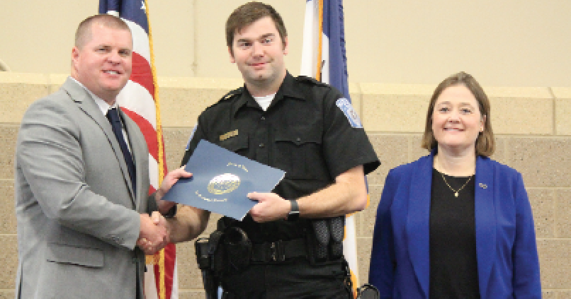 Officer Tanner Kellogg graduates from Iowa Law Enforcement Academy ...