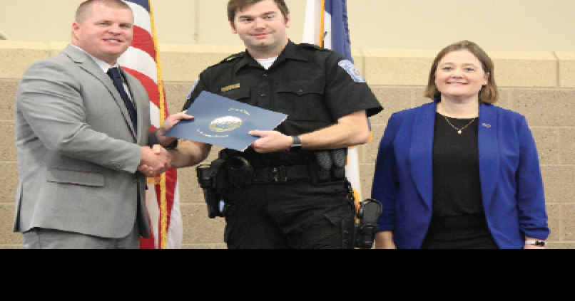 Officer Tanner Kellogg graduates from Iowa Law Enforcement Academy ...