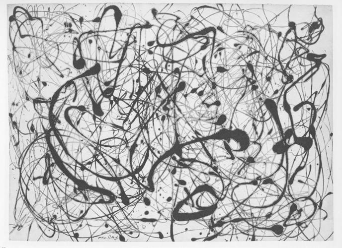 Kid’s paintings surprisingly similar to Jackson Pollock’s art ...