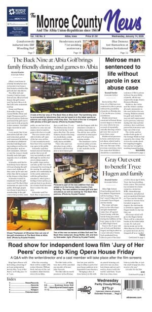 Page 1 | Monroe County News | albianews.com