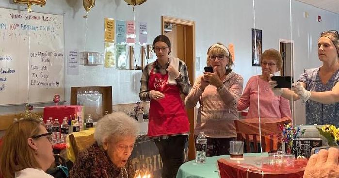 Edith Myers honored on her 100th birthday | News | alliednews.com