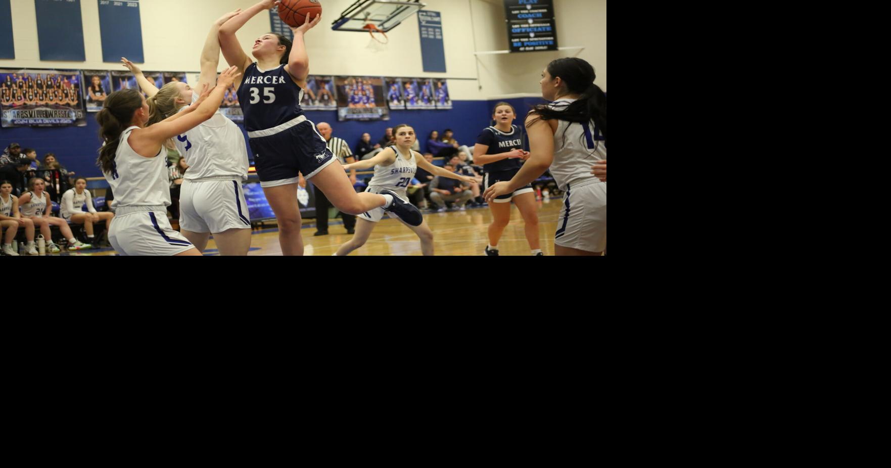 Mercer girls drop regular season finale to Sharpsville, now focused on ...
