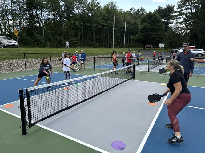 Center Church opens three pickleball courts | News | alliednews.com