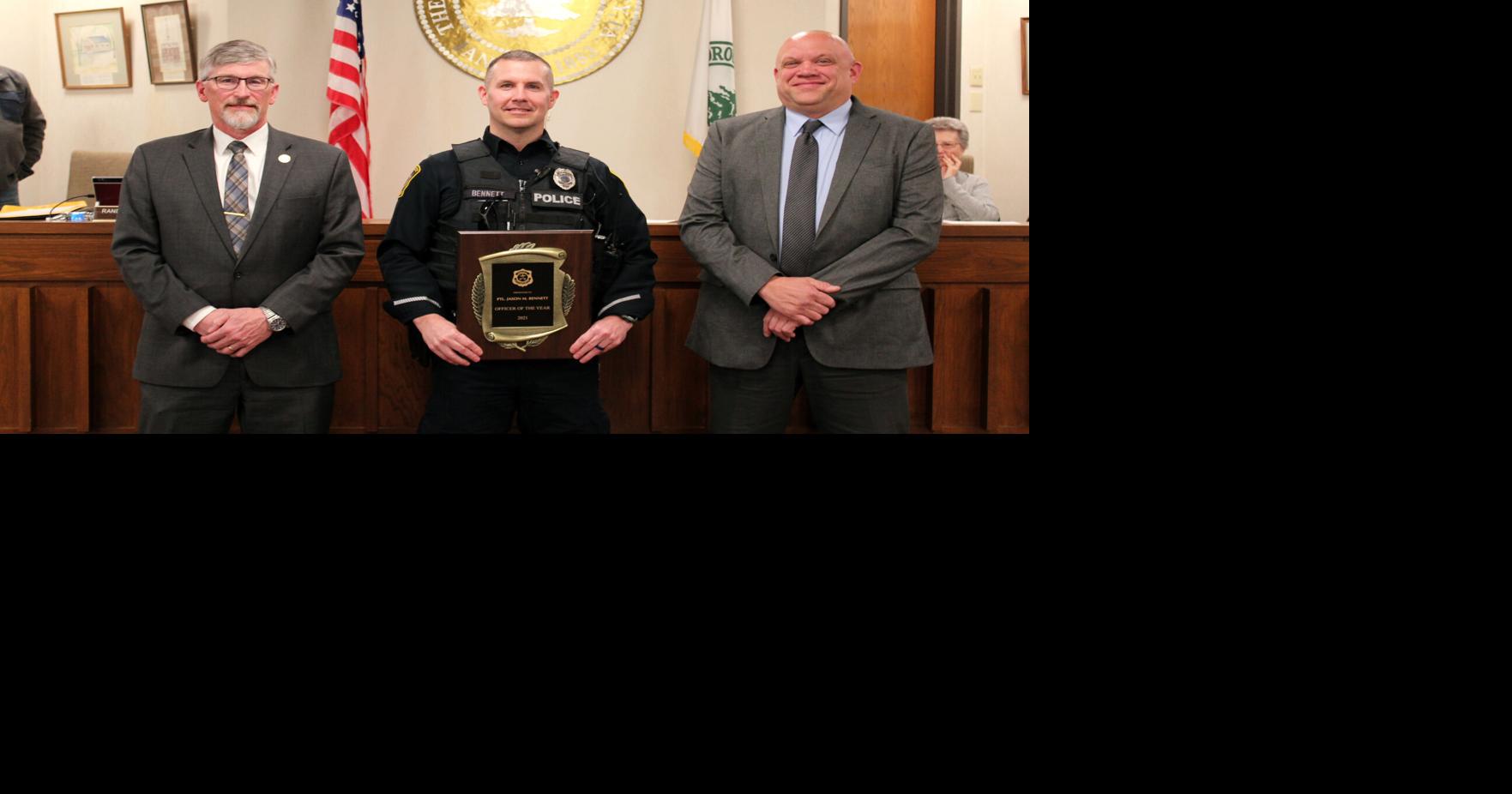 Bennett named police Officer of the Year | Community | alliednews.com