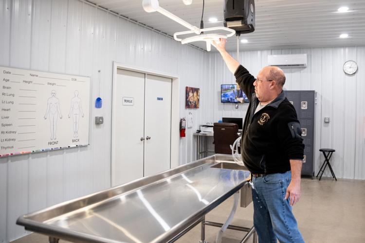 Coroner builds the first-ever morgue in the county | News | alliednews.com