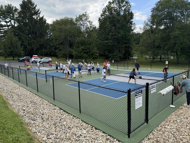 Center Church opens three pickleball courts | News | alliednews.com