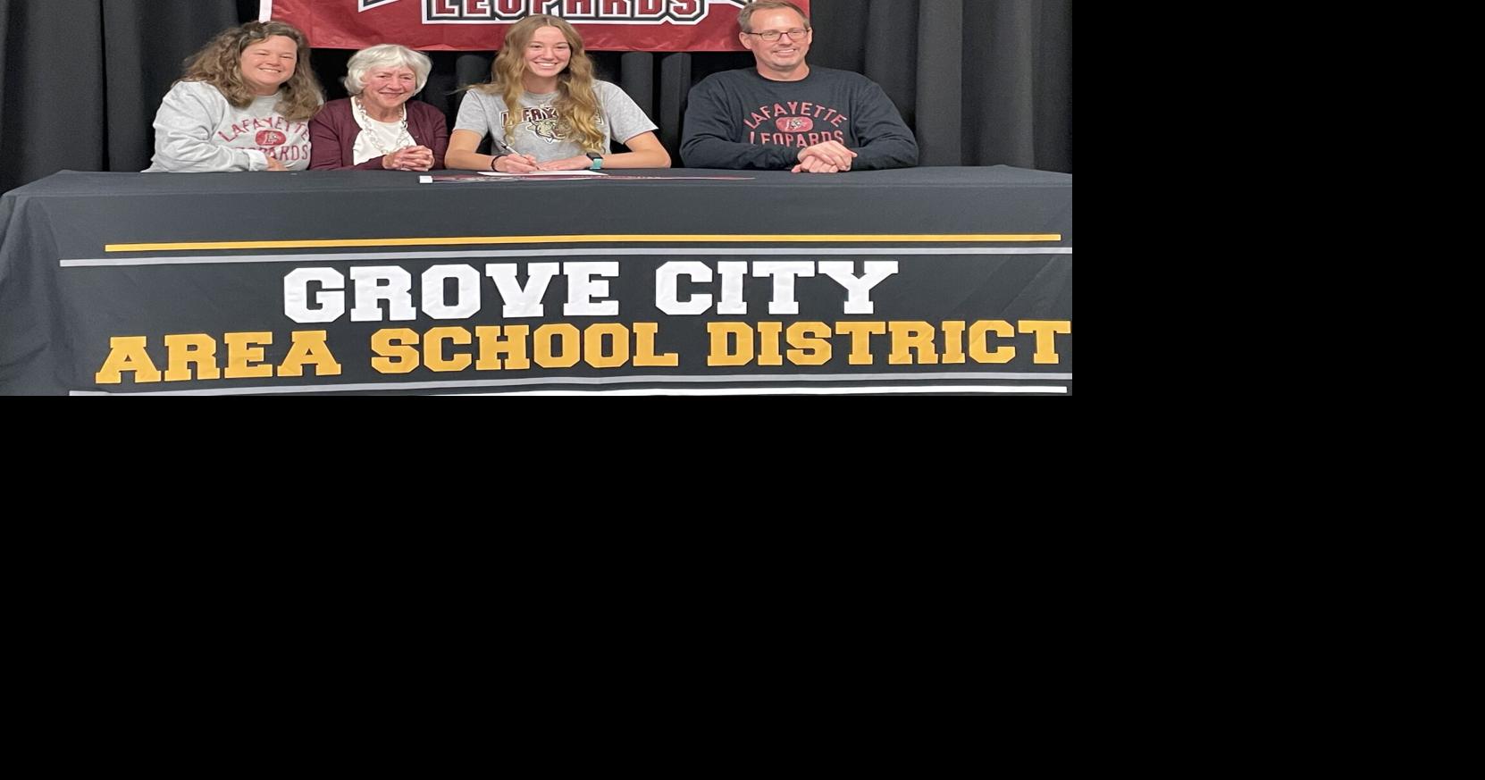 Grove City's Nichols signs with Lafayette track | Sports | alliednews.com