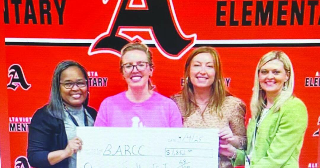 AES does coin drive for BARCC | News | altavistajournal.com