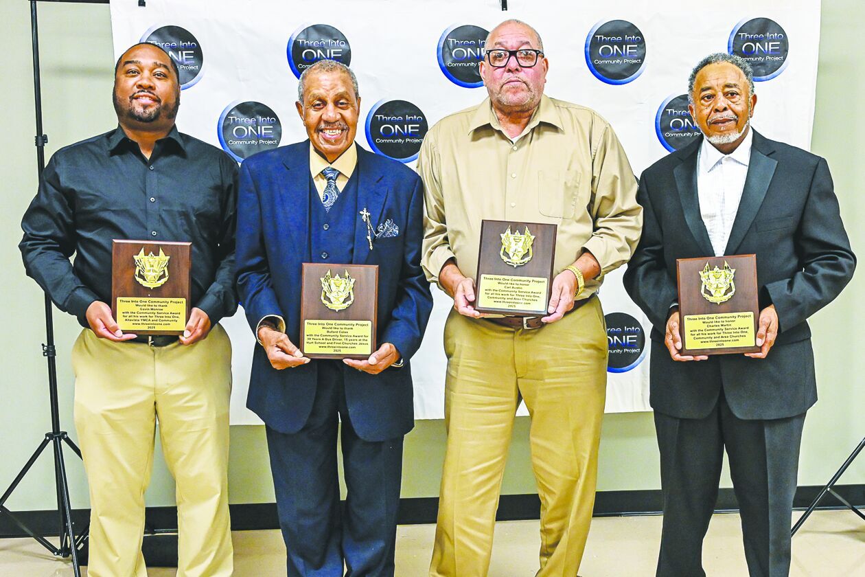 Three Into One Community Project honors local men at banquet | News ...