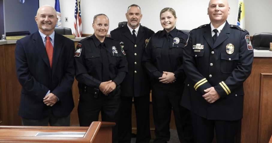 Two new officers sworn into Altavista Police Department | Multimedia ...