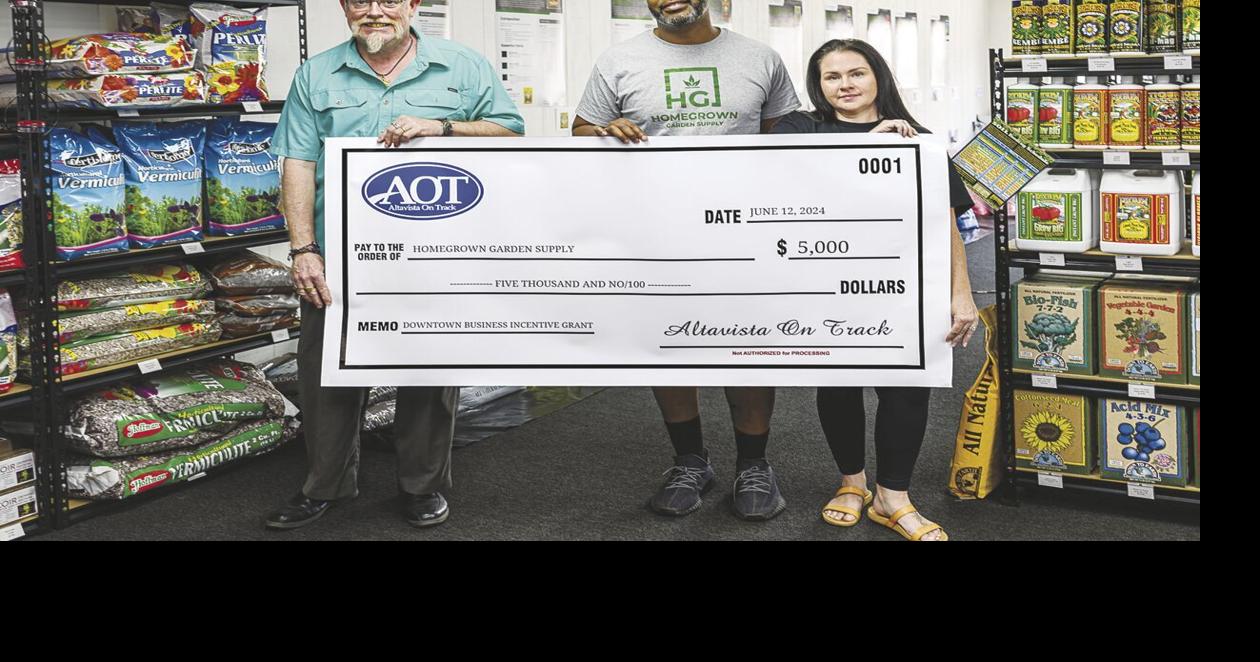 AOT check presentation: Homegrown Garden Supply | News ...