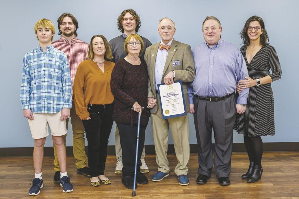 Rusty Giles earns 50 year pin from Campbell Lodge 316 Masons | News ...