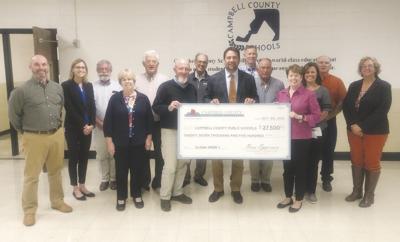 Educational Foundation gives $27,500 to school board | News ...