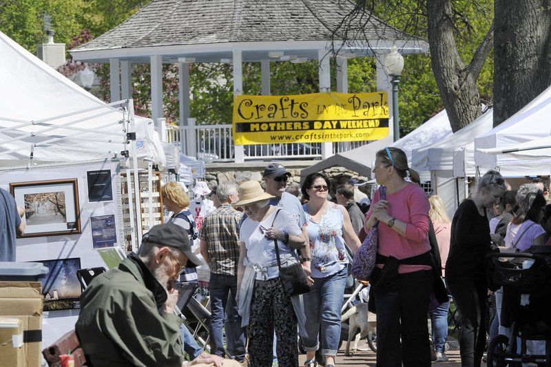 Crafts in The Park blessed with rare sunny day | Lifestyles ...
