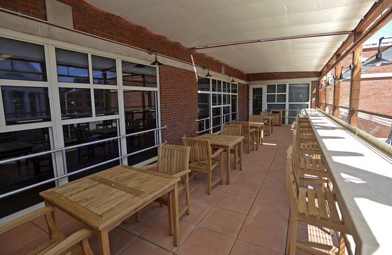 Memorial Hall Library debuts new roof deck | Local News ...
