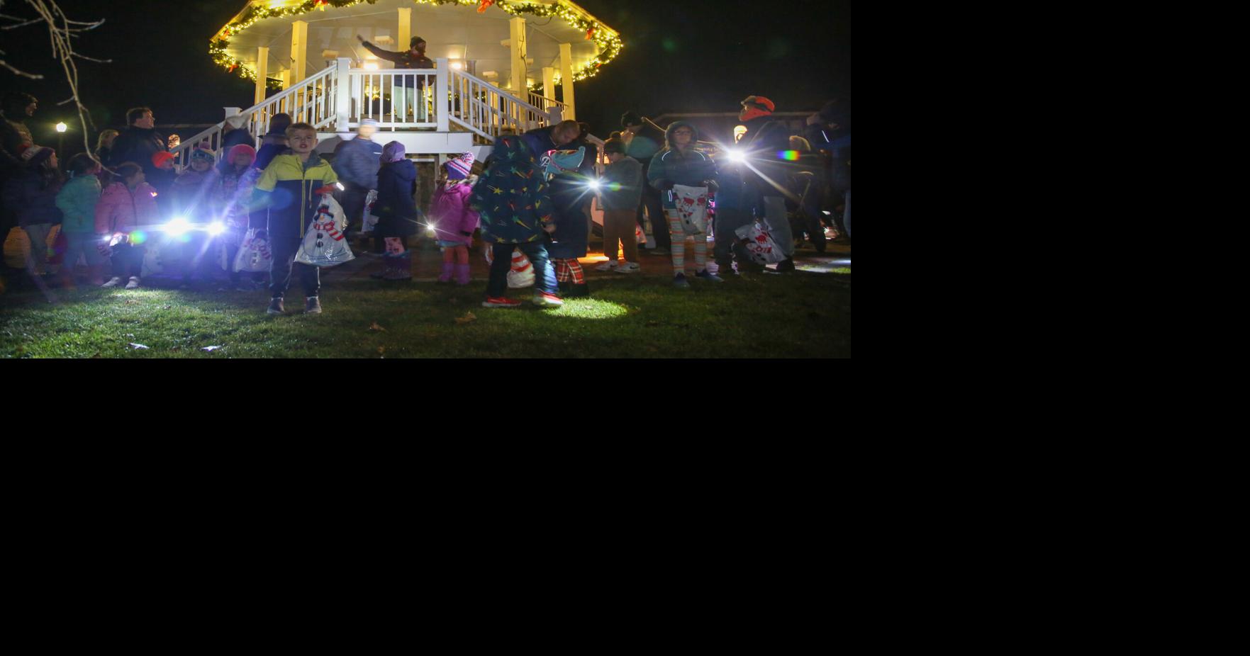 PHOTOS: Andover kids track down 5,000 candy canes in flash light hunt ...