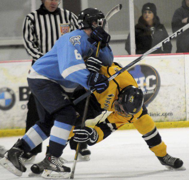 Reilly scored two, boys hockey heats up | Sports | andovertownsman.com