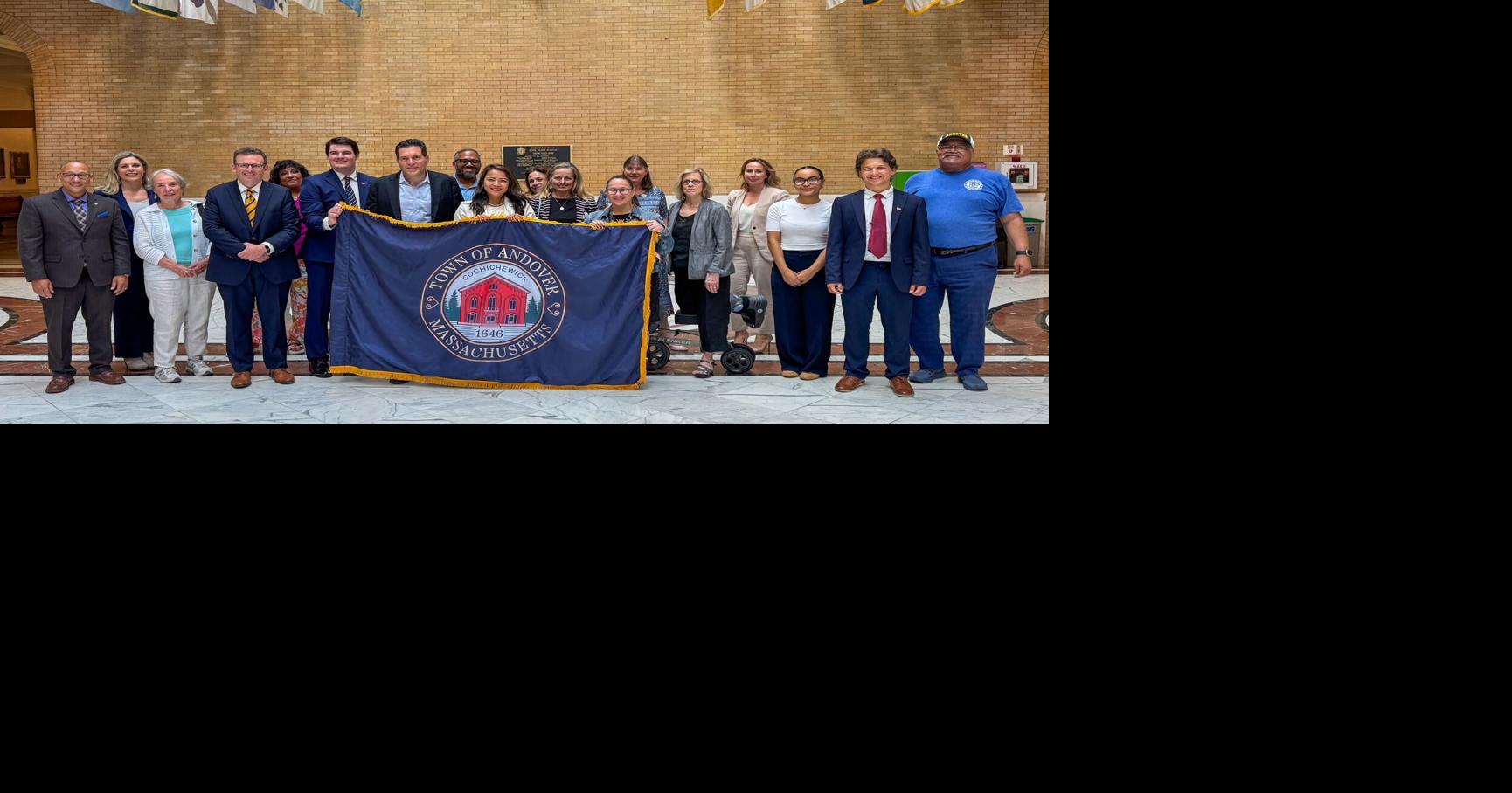 New Andover flag heads to Great Hall | Local News | andovertownsman.com