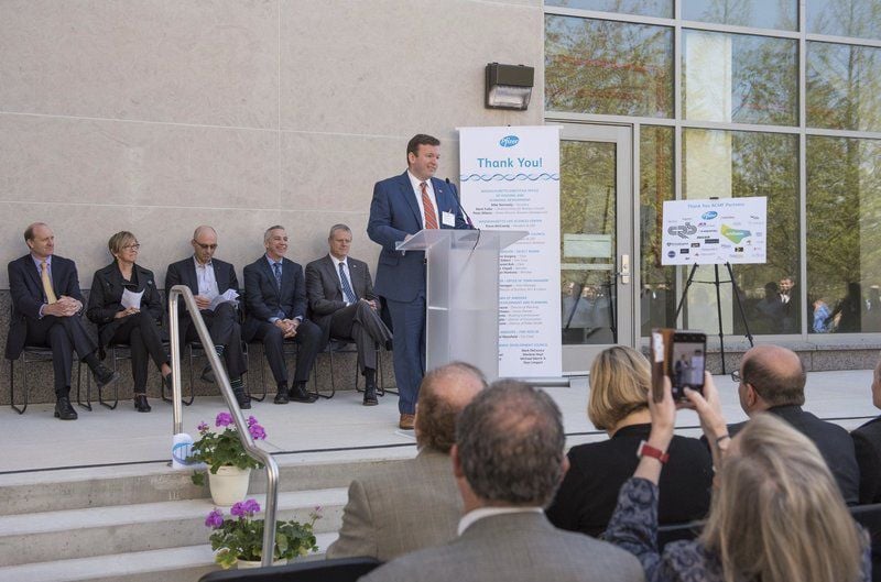 Pfizer unveils new manufacturing facility | News | andovertownsman.com