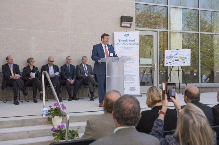 Pfizer unveils new manufacturing facility | News | andovertownsman.com