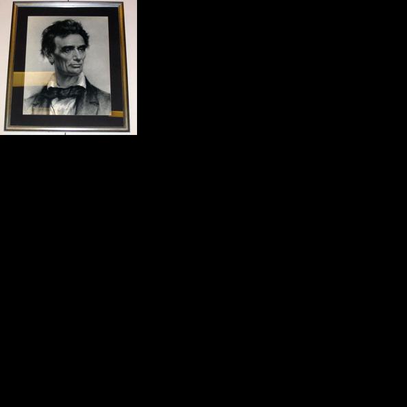 The Lincoln portrait at Memorial Hall Library | Townspeople ...