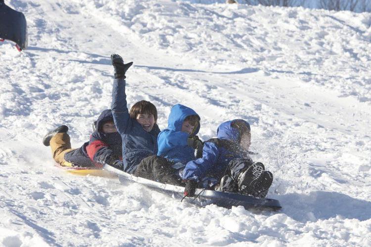 Snow-covered Ward Hill makes for a fun day | News | andovertownsman.com