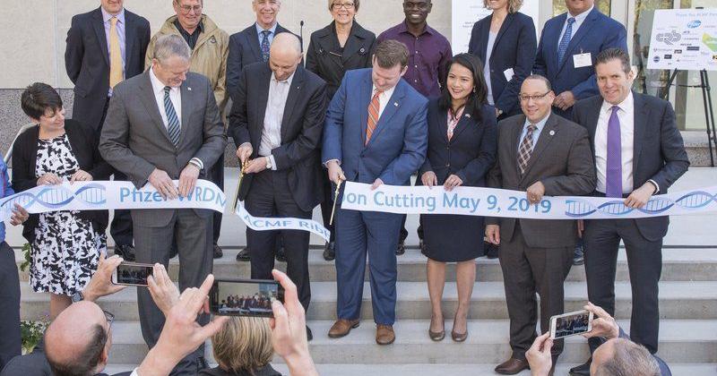 Pfizer unveils new manufacturing facility | News | andovertownsman.com