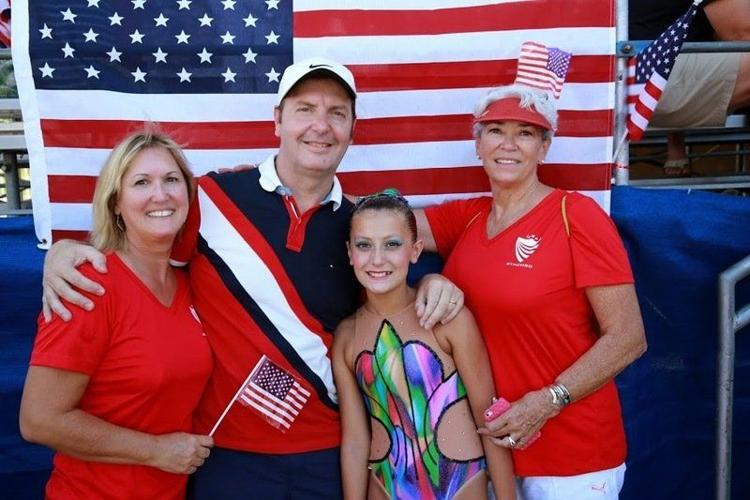 In synch for gold; ANA Synchro athlete wins gold with Team USA | Sports ...