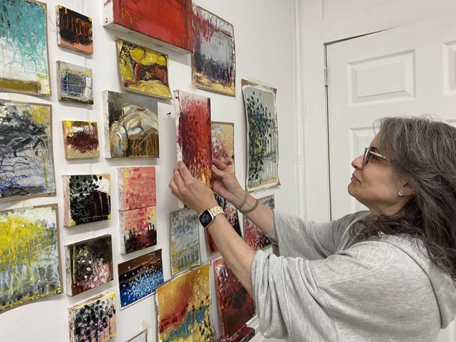 Art in action: Open house shows off artists' works, studio space ...