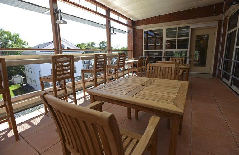 Memorial Hall Library debuts new roof deck | Local News ...