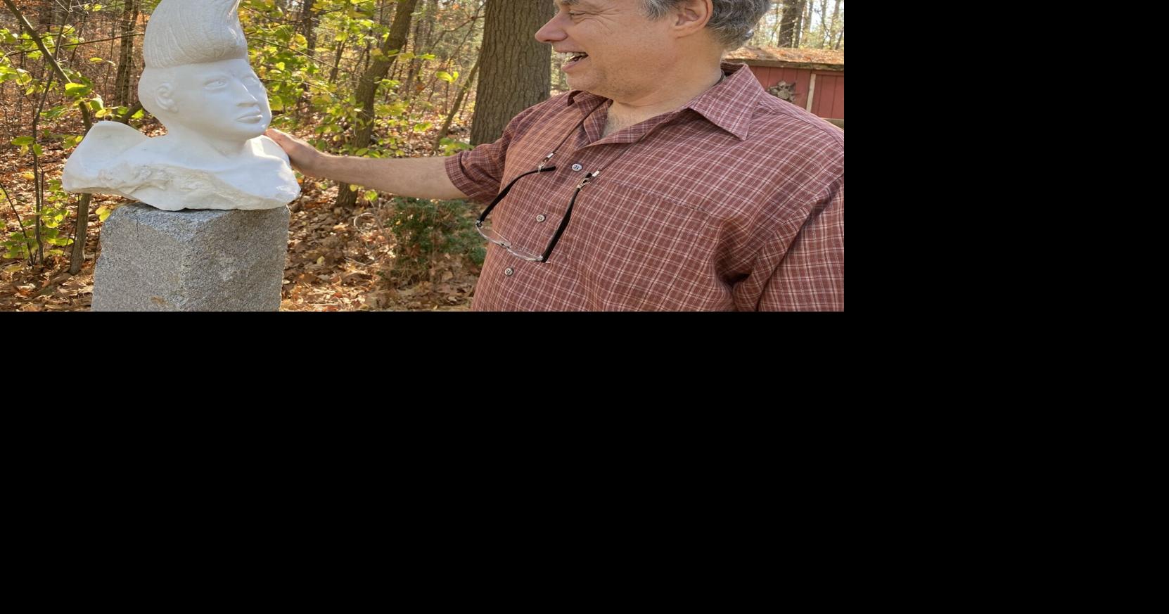 Mountains of possibilities in stone: Andover sculptor finds connection ...