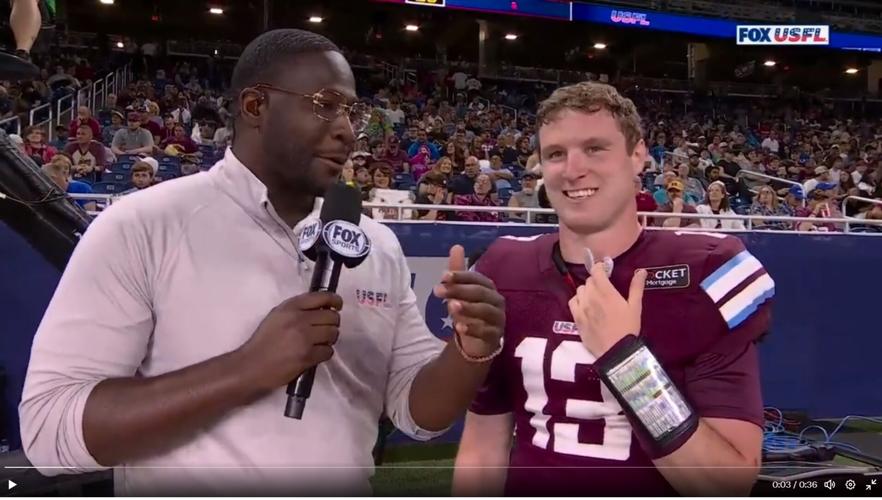 Andover's Perry delivers memorable win in USFL debut | Sports ...