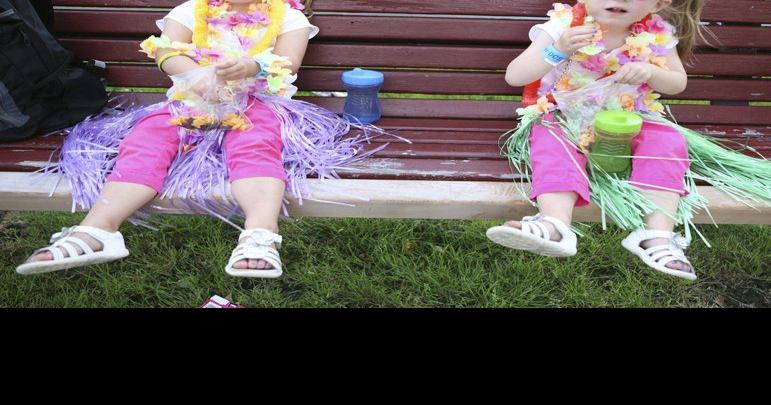 Tiki tot fun; Luau Day limbo kick-off for Preschool Park Events ...