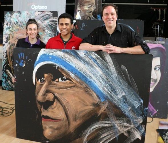 Disney artist displays speed-painting skills at CCHS | Lifestyles ...