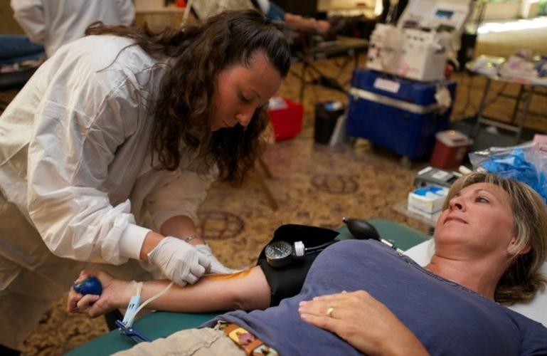 A much-needed boost; Andover High student helps improve blood supply ...