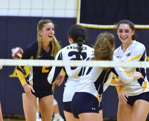 SLIDESHOW: Andover Volleyball Celebrates First Victory | Gallery ...