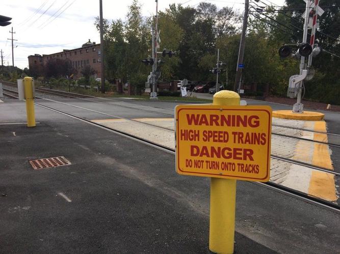 Rail-crossing gate hits MVRTA bus, utility truck | News ...