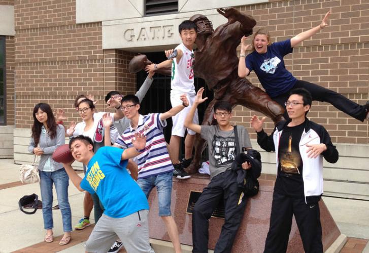 A global lesson plan; Chinese exchange students wrap up visit to AHS ...