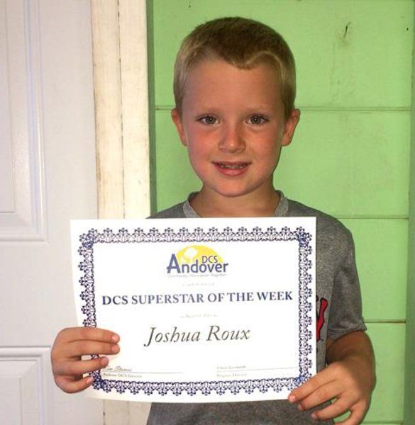 DCS Superstar of the Week - Joshua Roux | Local News | andovertownsman.com